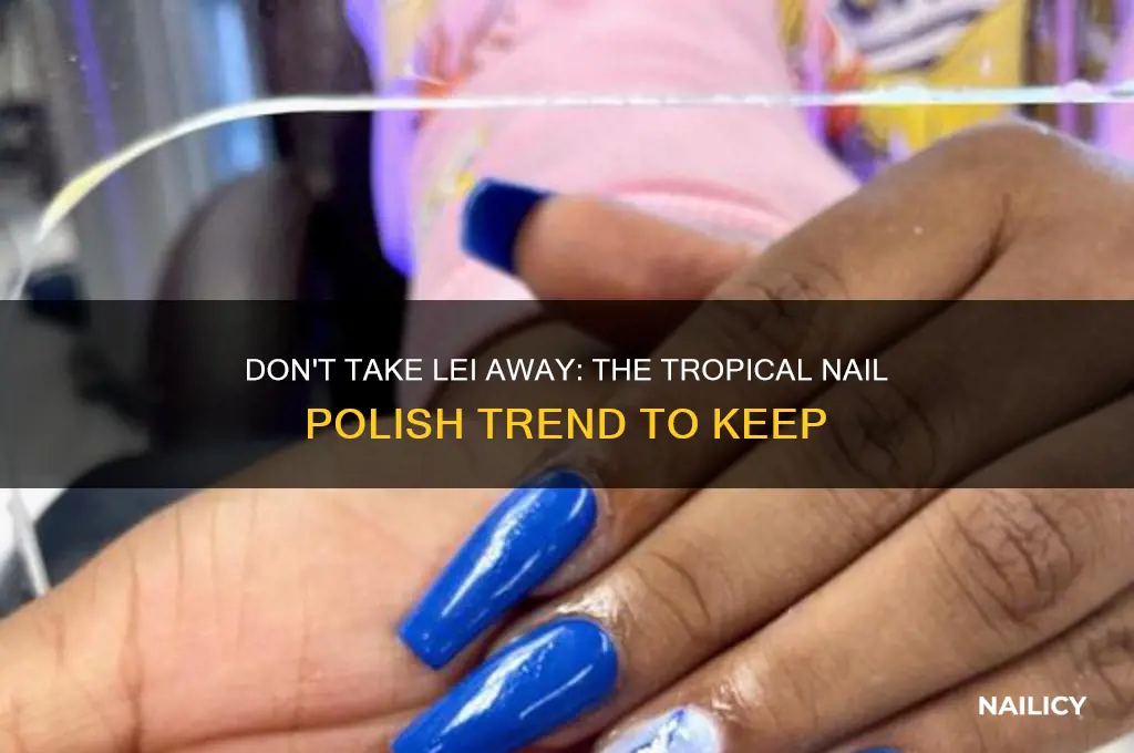 Don't Take Lei Away: The Tropical Nail Polish Trend To Keep | Nailicy