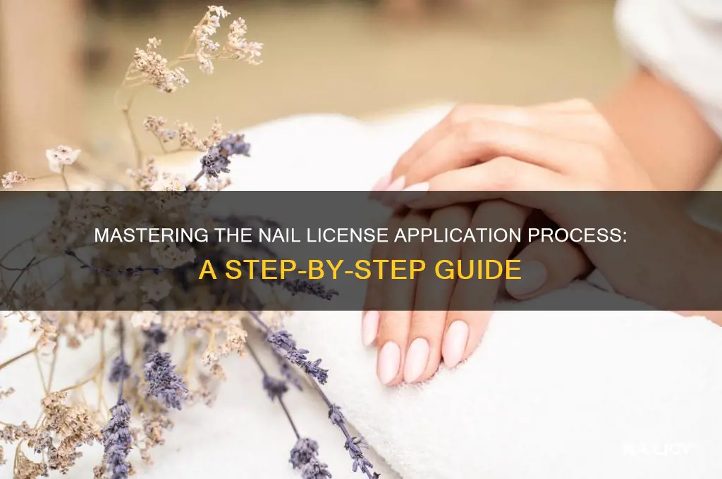 Mastering The Nail License Application Process: A Step-By-Step Guide ...