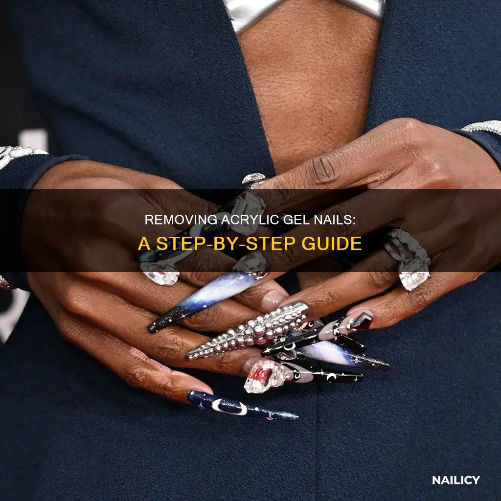 Removing Acrylic Gel Nails: A Step-By-Step Guide | Nailicy