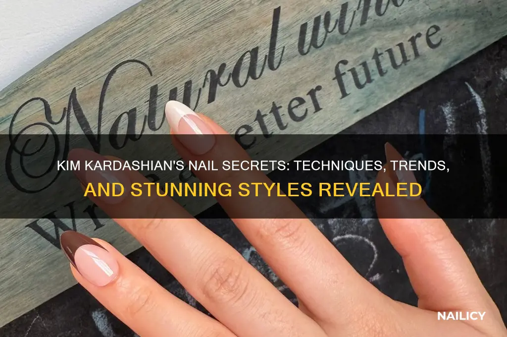 Kim Kardashian's Nail Secrets: Techniques, Trends, And Stunning Styles ...