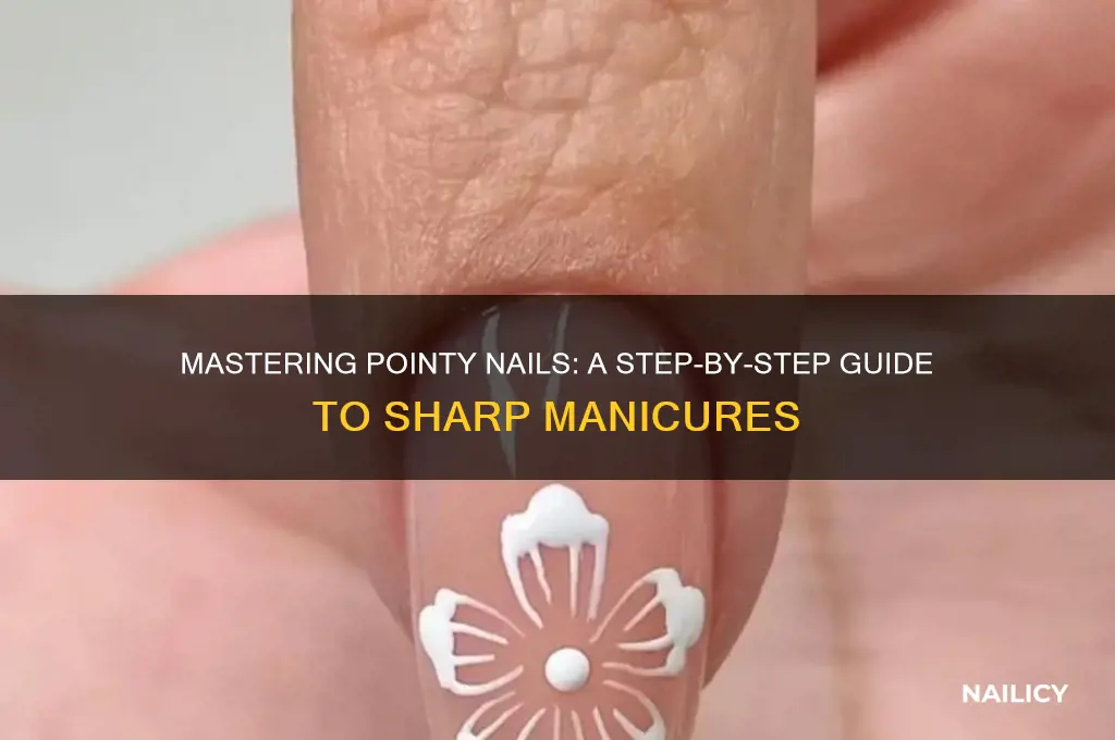 Mastering Pointy Nails: A Step-By-Step Guide To Sharp Manicures | Nailicy