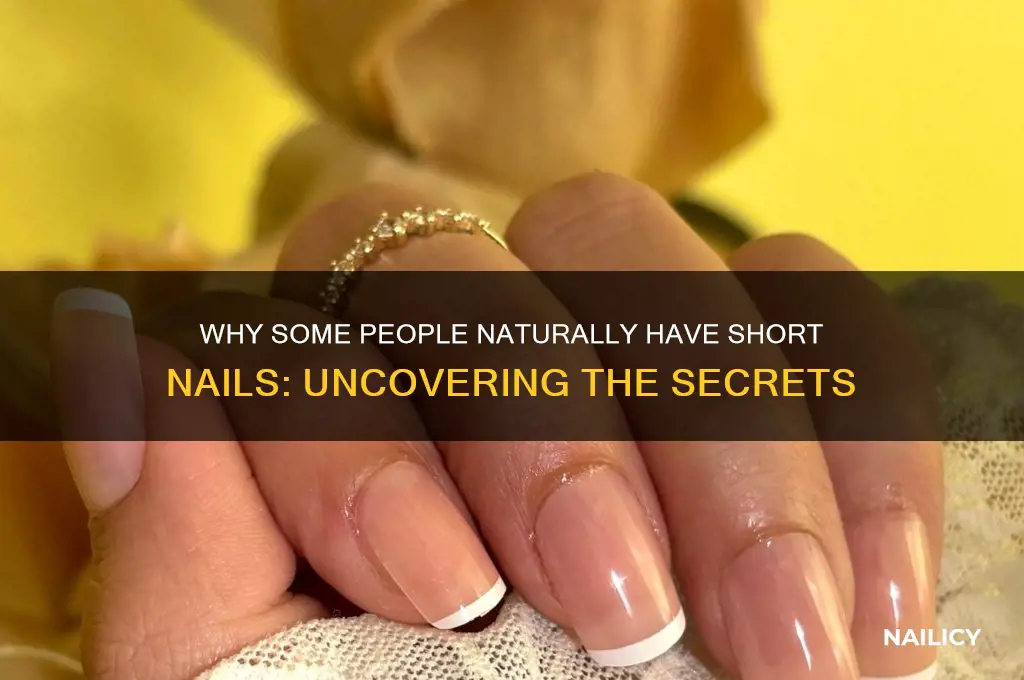 Why Some People Naturally Have Short Nails: Uncovering The Secrets ...