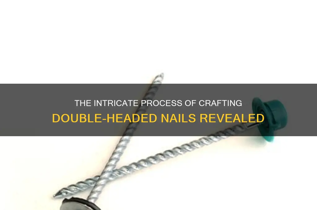 The Intricate Process Of Crafting Double-Headed Nails Revealed | Nailicy