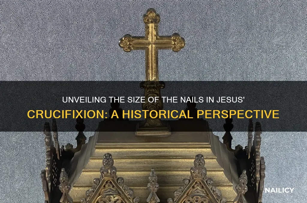 Unveiling The Size Of The Nails In Jesus' Crucifixion: A Historical ...