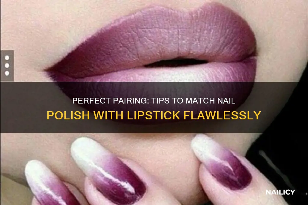 Perfect Pairing: Tips To Match Nail Polish With Lipstick Flawlessly ...