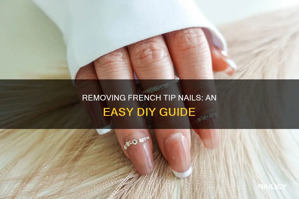 Removing French Tip Nails: An Easy Diy Guide | Nailicy