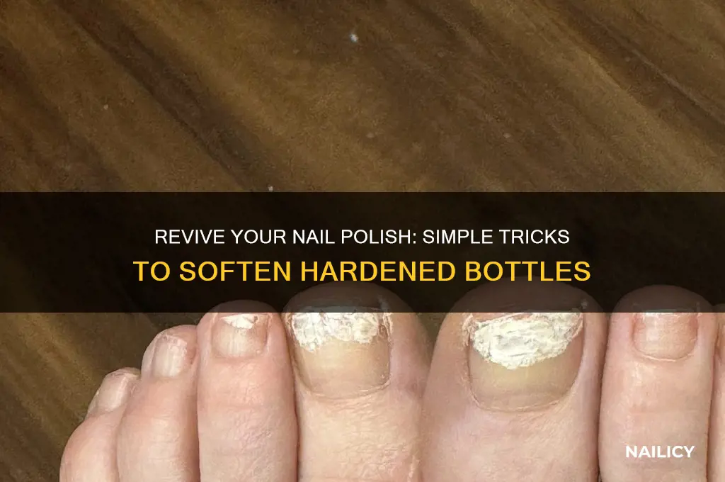 Revive Your Nail Polish: Simple Tricks To Soften Hardened Bottles | Nailicy