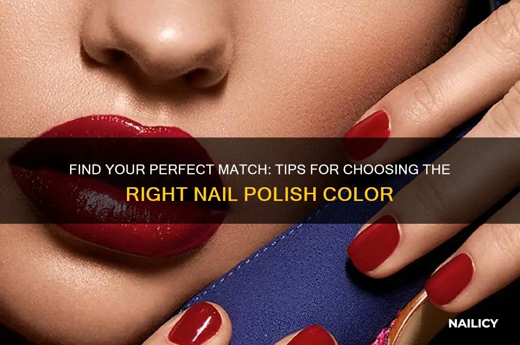 Find Your Perfect Match: Tips For Choosing The Right Nail Polish Color ...