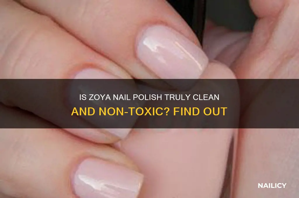 Is Zoya Nail Polish Truly Clean And Non-Toxic? Find Out | Nailicy