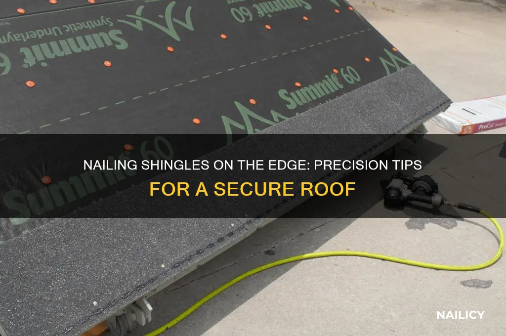 Nailing Shingles On The Edge: Precision Tips For A Secure Roof | Nailicy