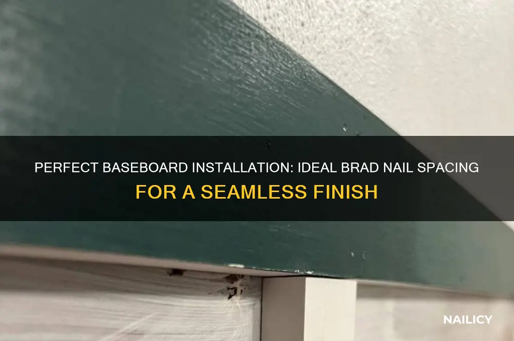 Perfect Baseboard Installation: Ideal Brad Nail Spacing For A Seamless ...