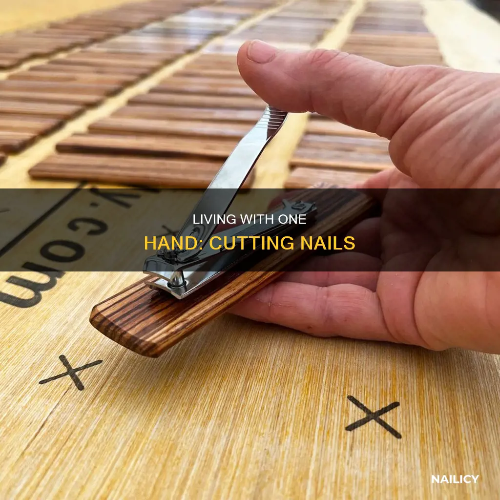 Living With One Hand: Cutting Nails | Nailicy