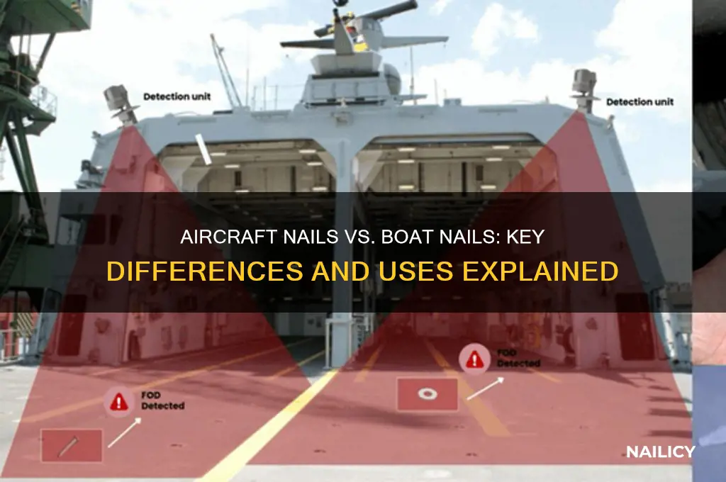 Aircraft Nails Vs. Boat Nails: Key Differences And Uses Explained | Nailicy