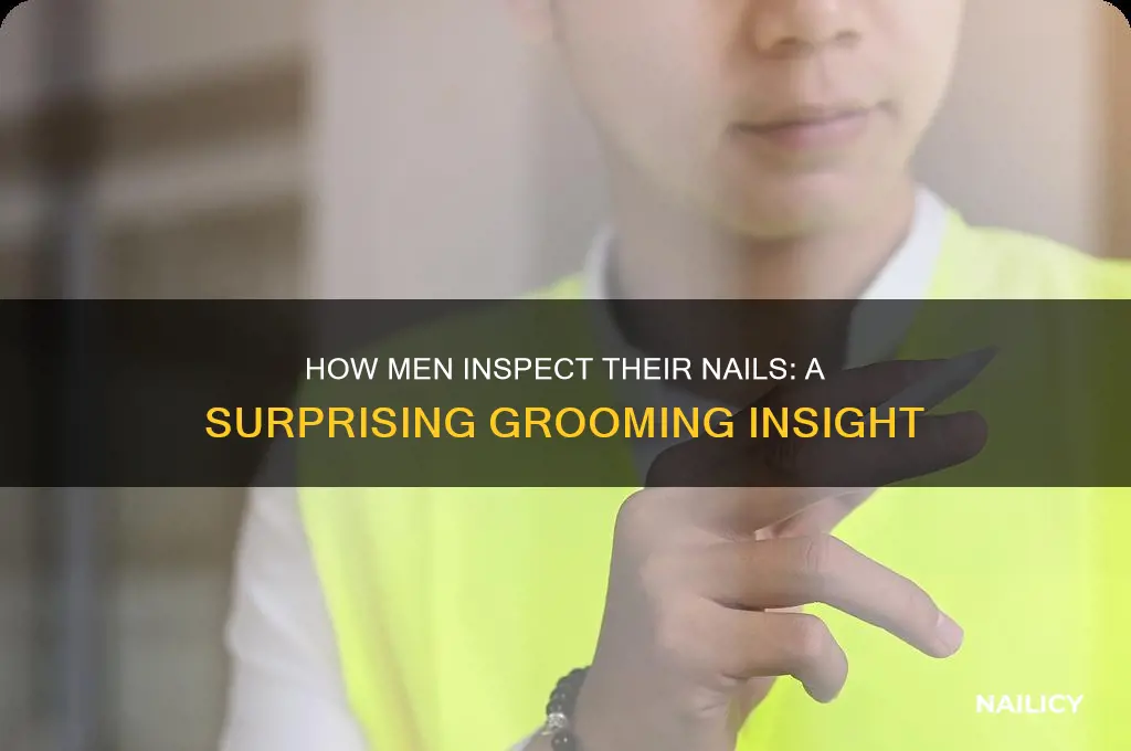 How Men Inspect Their Nails: A Surprising Grooming Insight | Nailicy