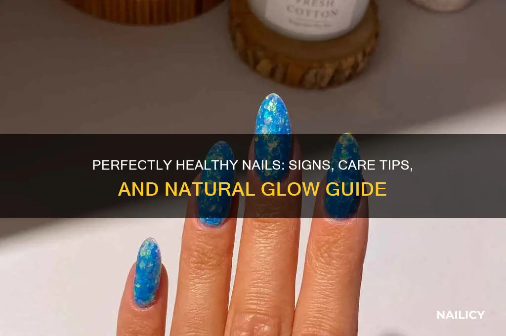 Perfectly Healthy Nails: Signs, Care Tips, And Natural Glow Guide | Nailicy