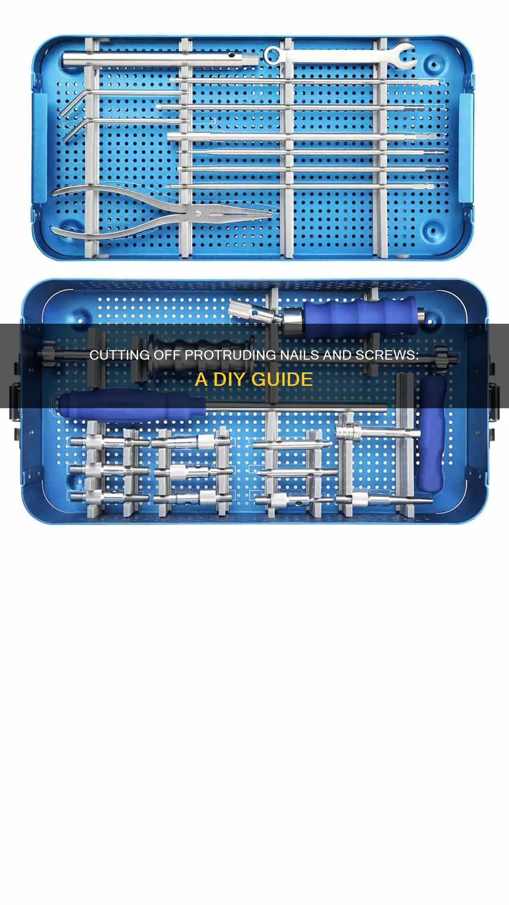 Cutting Off Protruding Nails And Screws: A Diy Guide | Nailicy
