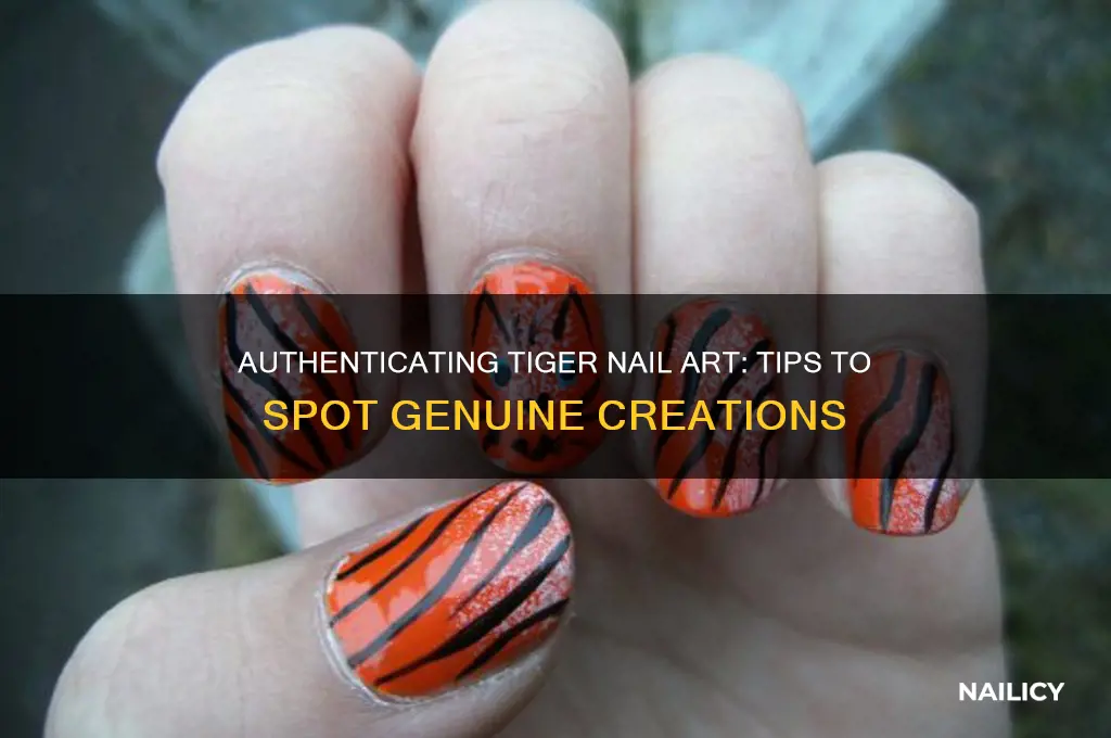 Authenticating Tiger Nail Art: Tips To Spot Genuine Creations | Nailicy