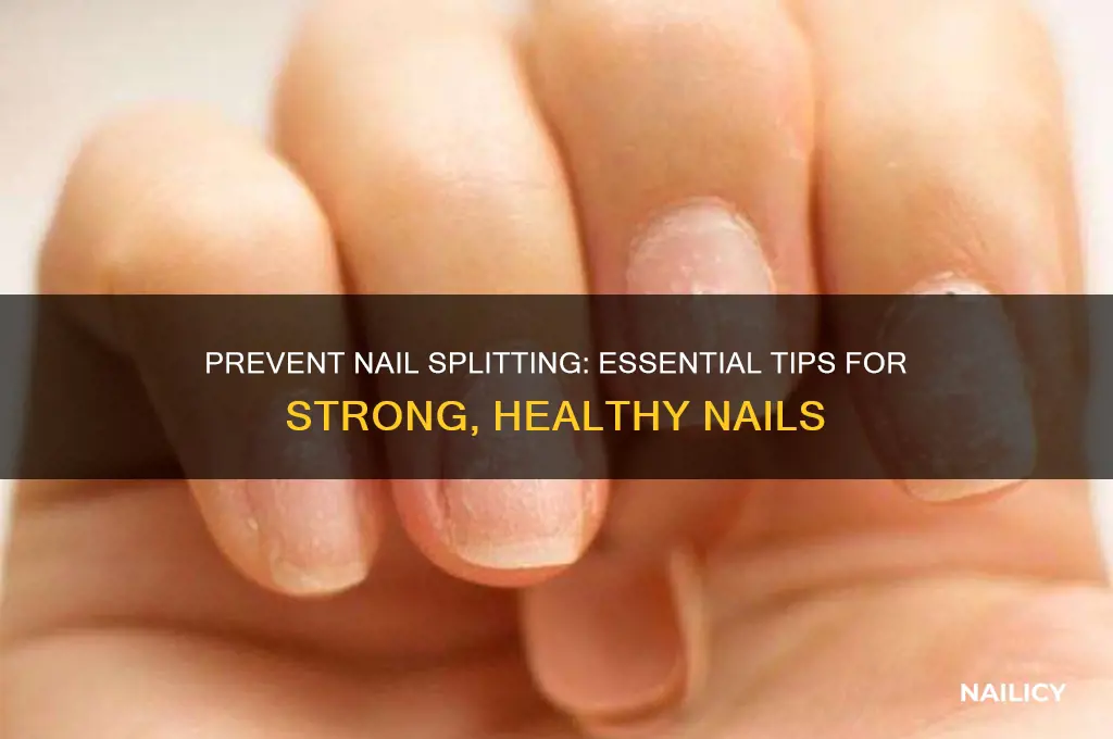 Prevent Nail Splitting: Essential Tips For Strong, Healthy Nails | Nailicy