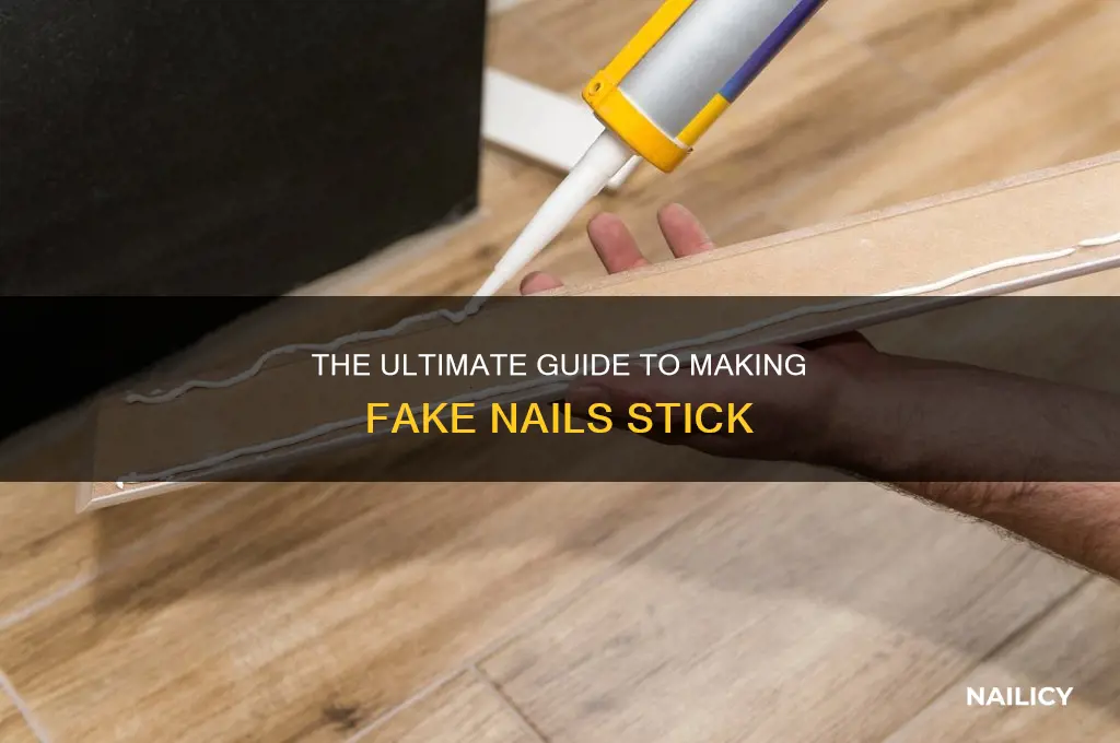 The Ultimate Guide To Making Fake Nails Stick | Nailicy