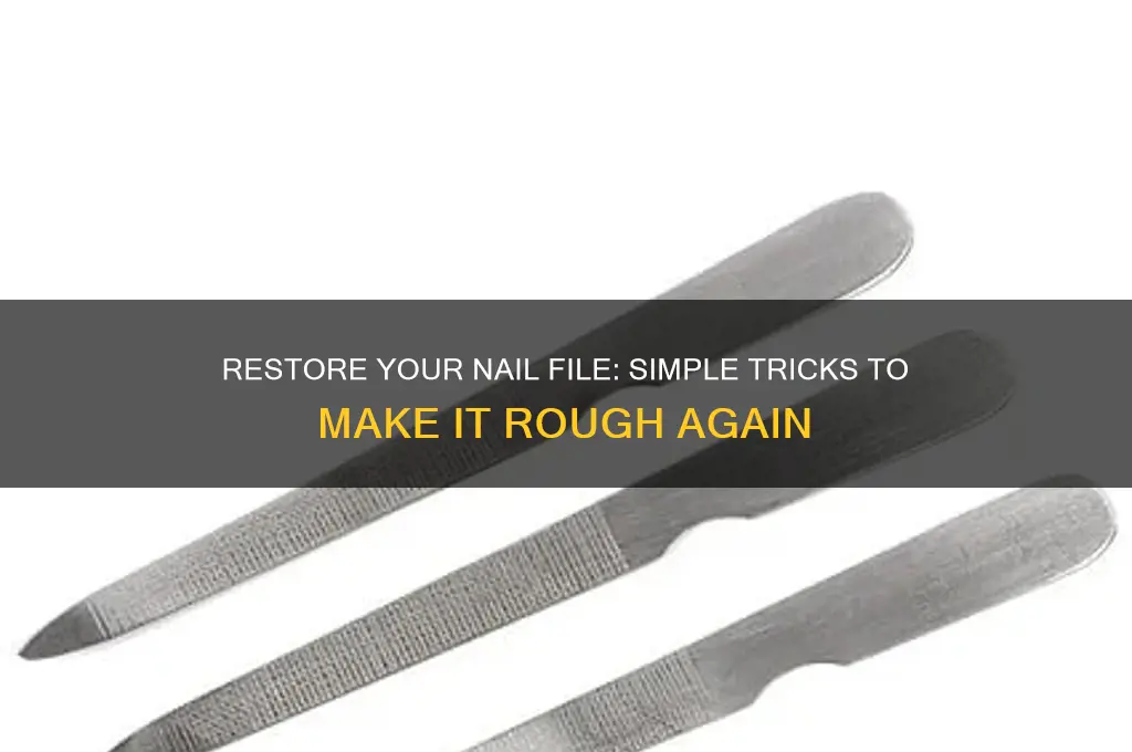 Restore Your Nail File: Simple Tricks To Make It Rough Again | Nailicy