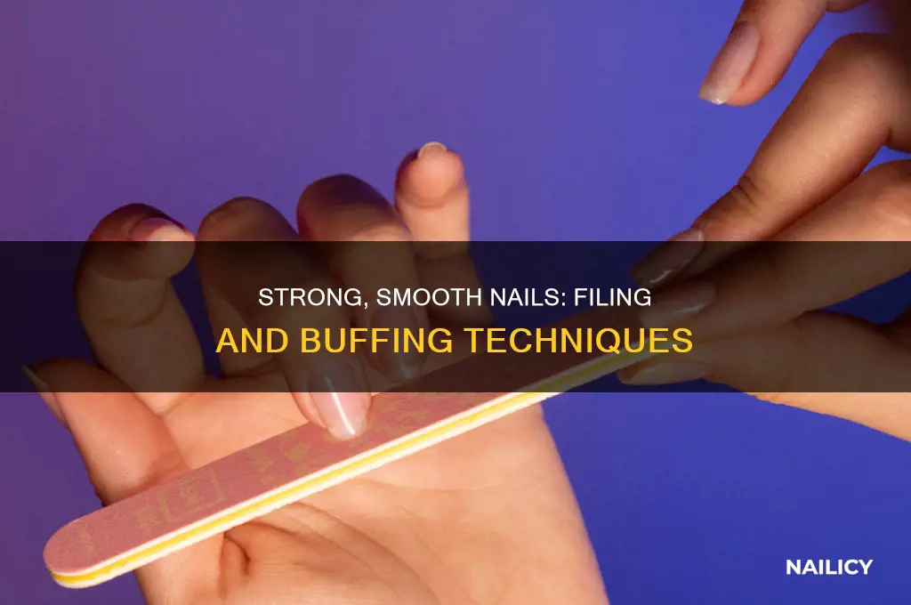 Strong, Smooth Nails: Filing And Buffing Techniques | Nailicy