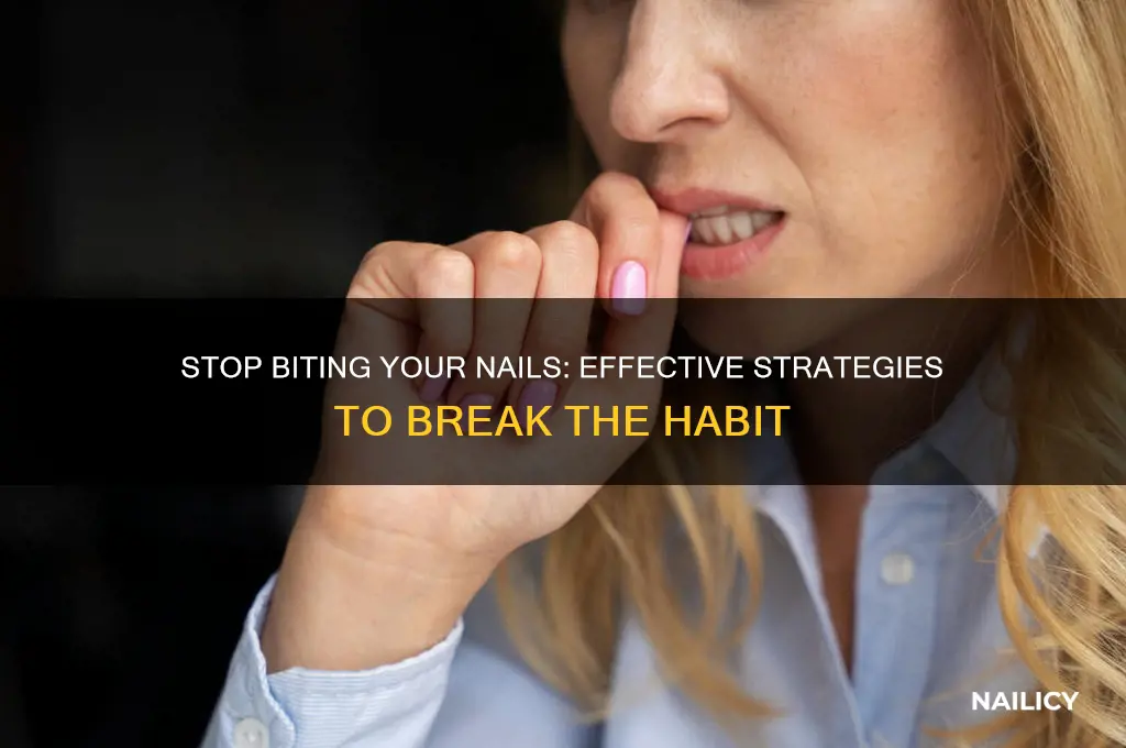 Stop Biting Your Nails: Effective Strategies To Break The Habit | Nailicy