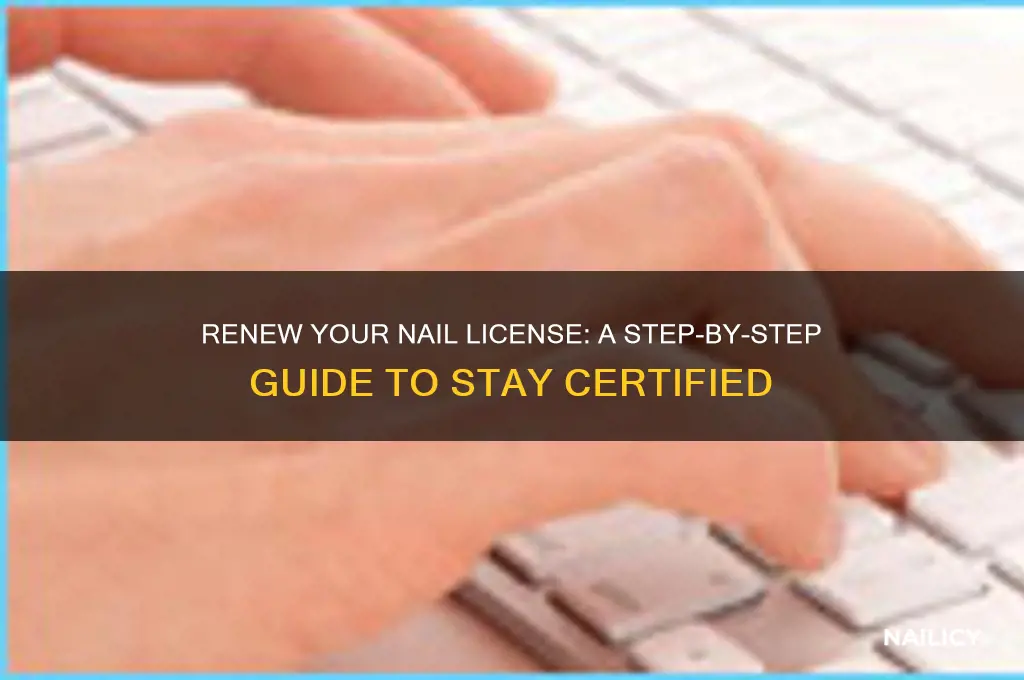 Renew Your Nail License: A Step-By-Step Guide To Stay Certified | Nailicy