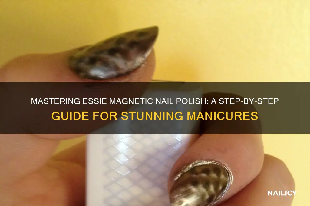 Mastering Essie Magnetic Nail Polish: A Step-By-Step Guide For Stunning ...