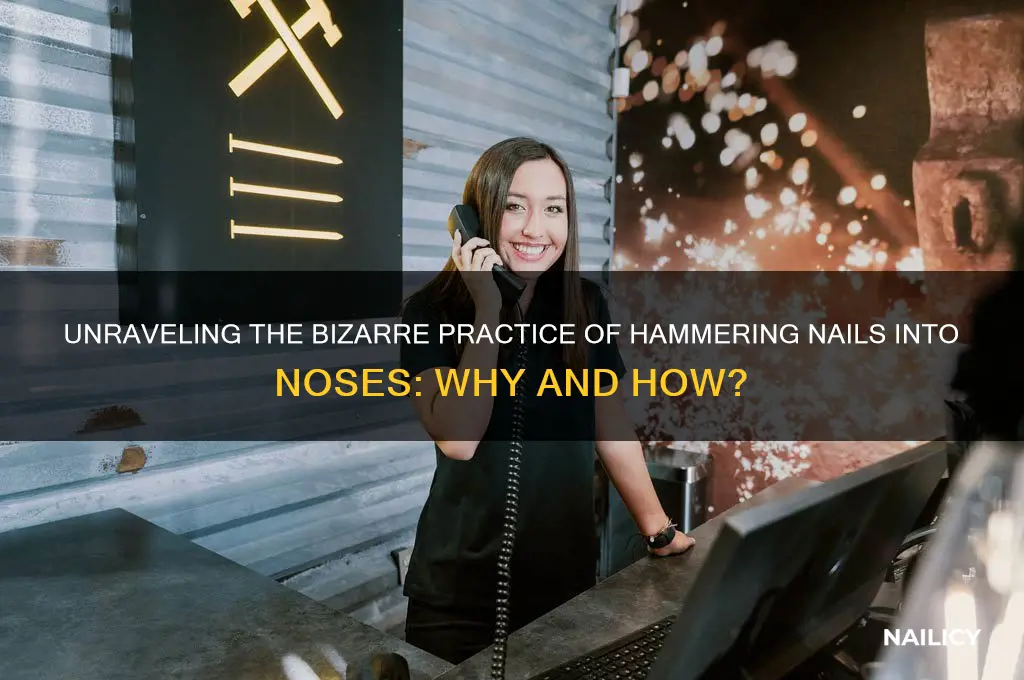 Unraveling The Bizarre Practice Of Hammering Nails Into Noses: Why And ...