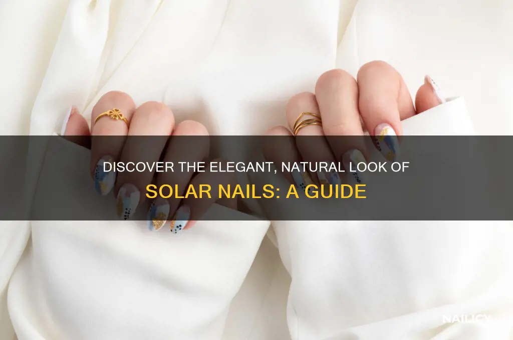 Discover The Elegant, Natural Look Of Solar Nails: A Guide | Nailicy