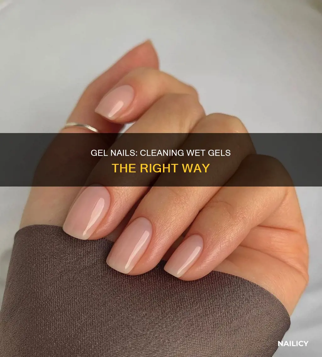Gel Nails: Cleaning Wet Gels The Right Way | Nailicy