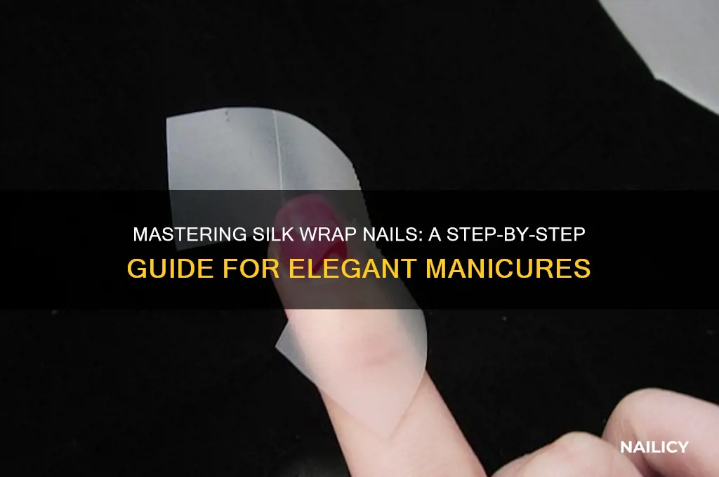 Mastering Silk Wrap Nails: A Step-By-Step Guide For Elegant Manicures ...