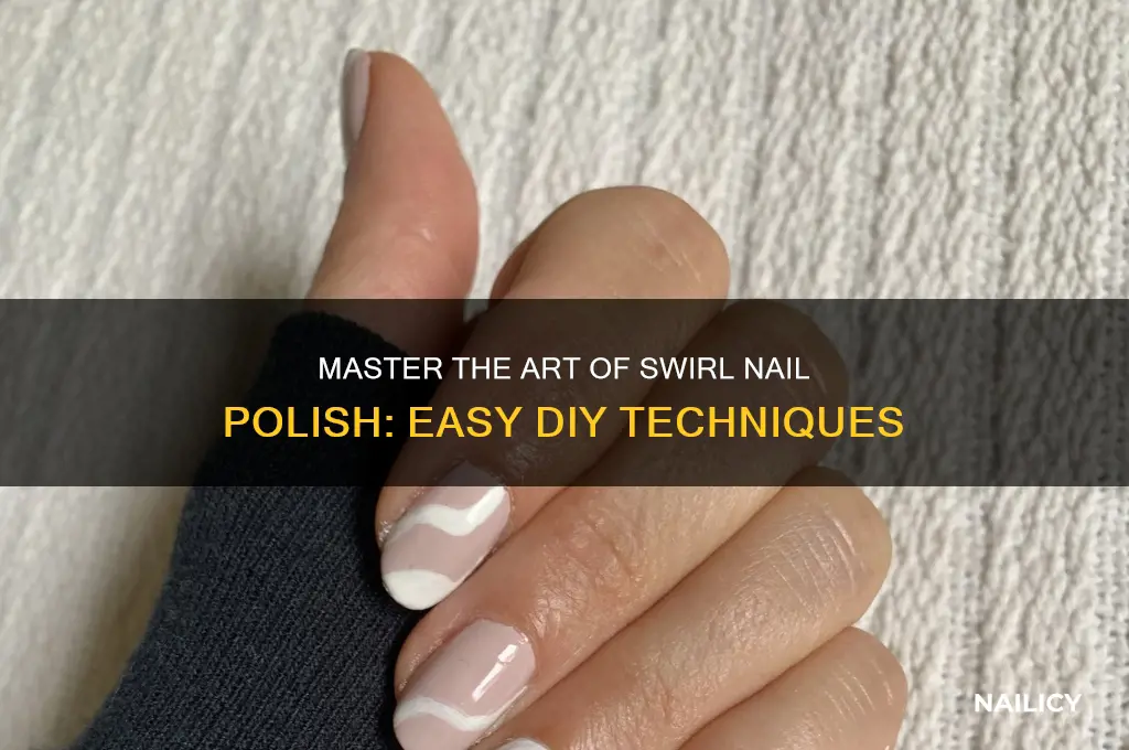 Master The Art Of Swirl Nail Polish: Easy Diy Techniques | Nailicy
