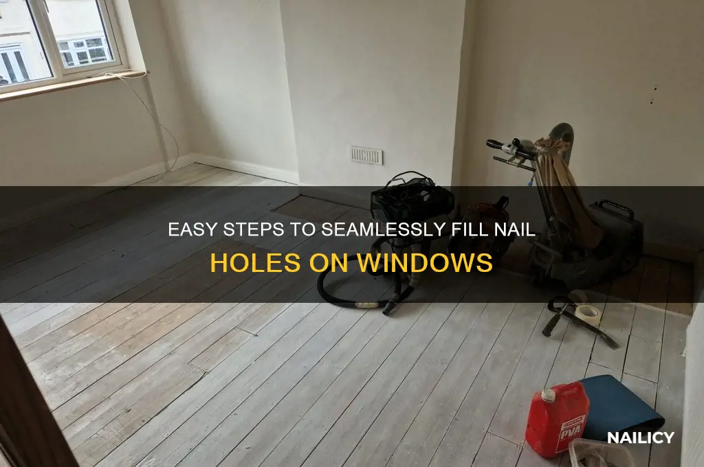 Easy Steps To Seamlessly Fill Nail Holes On Windows | Nailicy