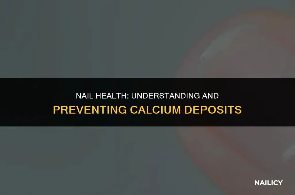 Nail Health: Understanding And Preventing Calcium Deposits | Nailicy