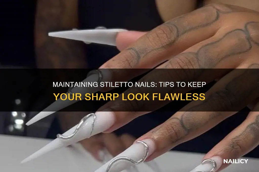 Maintaining Stiletto Nails: Tips To Keep Your Sharp Look Flawless | Nailicy