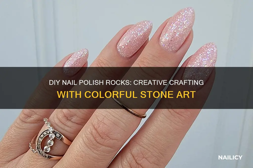 Diy Nail Polish Rocks: Creative Crafting With Colorful Stone Art | Nailicy