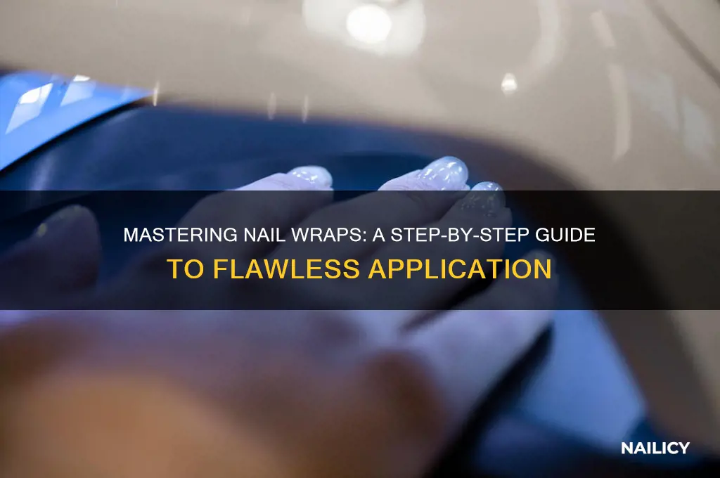Mastering Nail Wraps: A Step-By-Step Guide To Flawless Application ...