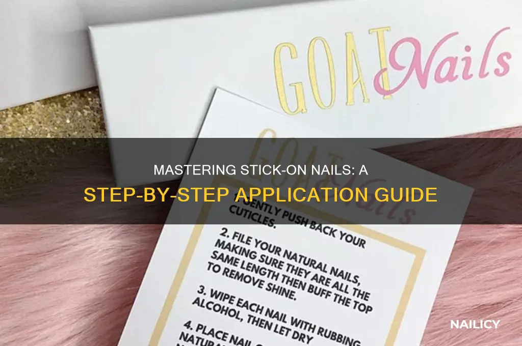 Mastering Stick-On Nails: A Step-By-Step Application Guide | Nailicy
