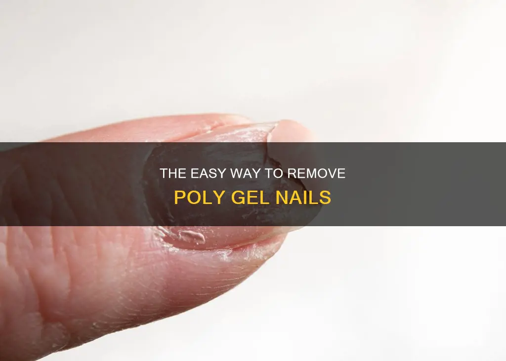 The Easy Way To Remove Poly Gel Nails | Nailicy