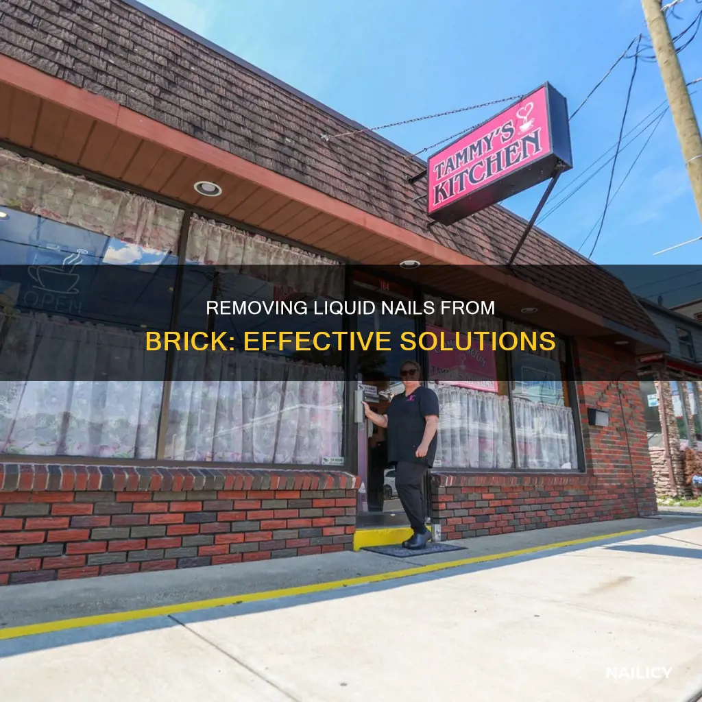 Removing Liquid Nails From Brick: Effective Solutions | Nailicy