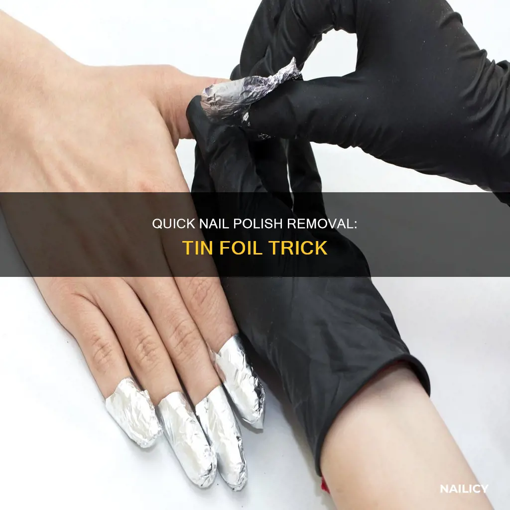 Quick Nail Polish Removal: Tin Foil Trick | Nailicy