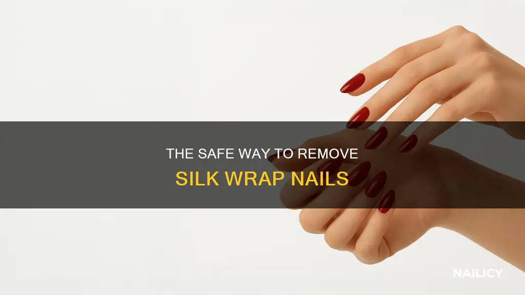 The Safe Way To Remove Silk Wrap Nails | Nailicy