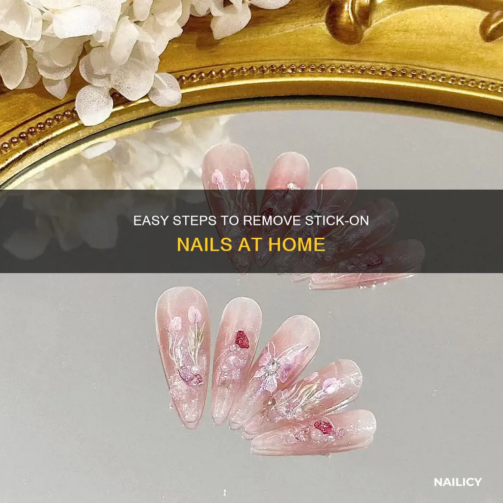 Easy Steps To Remove Stick-On Nails At Home | Nailicy