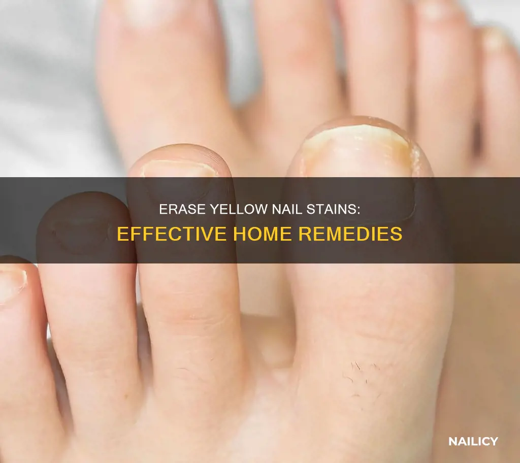 Erase Yellow Nail Stains: Effective Home Remedies | Nailicy