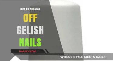 Easy Steps To Safely Soak Off Gelish Nails At Home | Nailicy