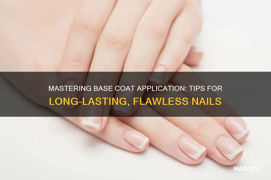 Mastering Base Coat Application: Tips For Long-Lasting, Flawless Nails ...