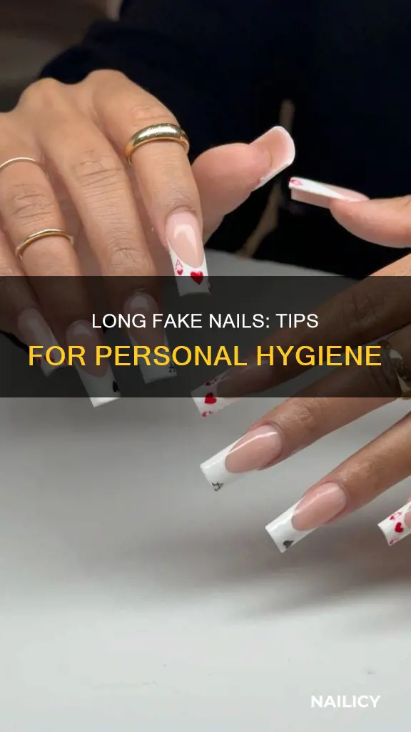 Long Fake Nails: Tips For Personal Hygiene | Nailicy
