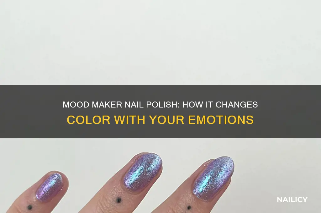 Mood Maker Nail Polish: How It Changes Color With Your Emotions | Nailicy