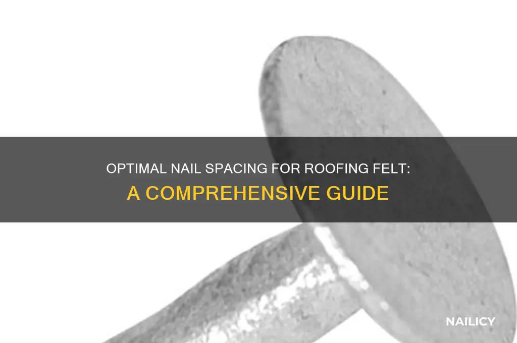 Optimal Nail Spacing For Roofing Felt: A Comprehensive Guide | Nailicy